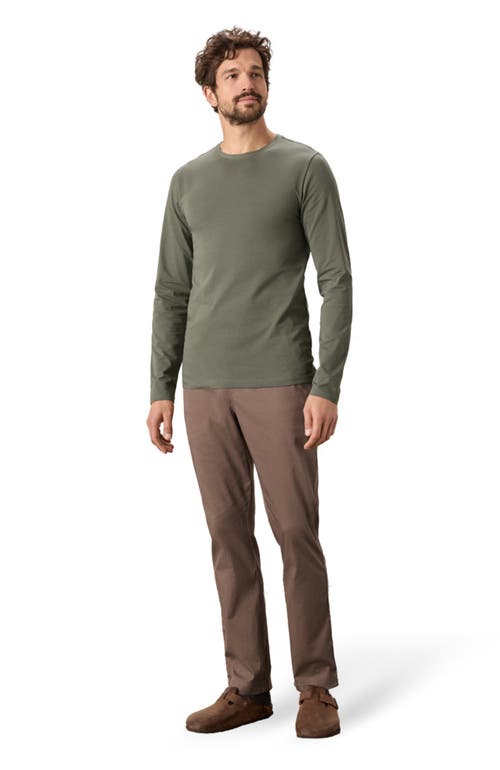 PACT luxe essential slim long sleeve tee made with organic cotton
